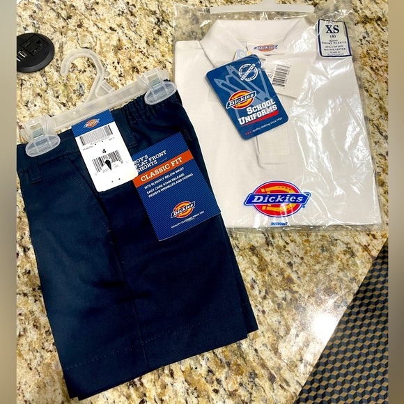 Dickies | Shirts & Tops | Dickies Size 4 School Uniform Polo And Shorts ...
